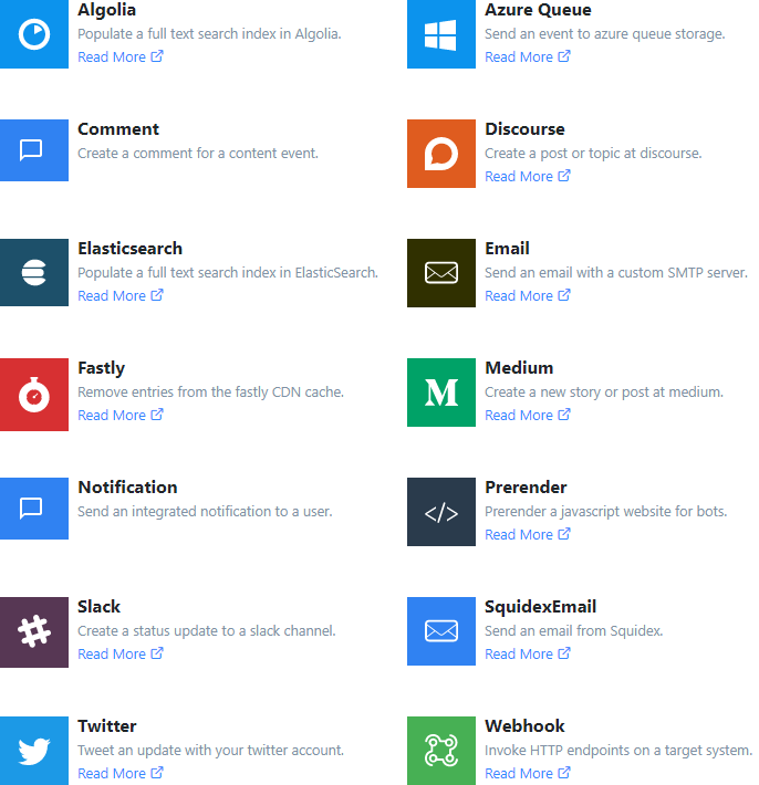Features - Squidex CMS